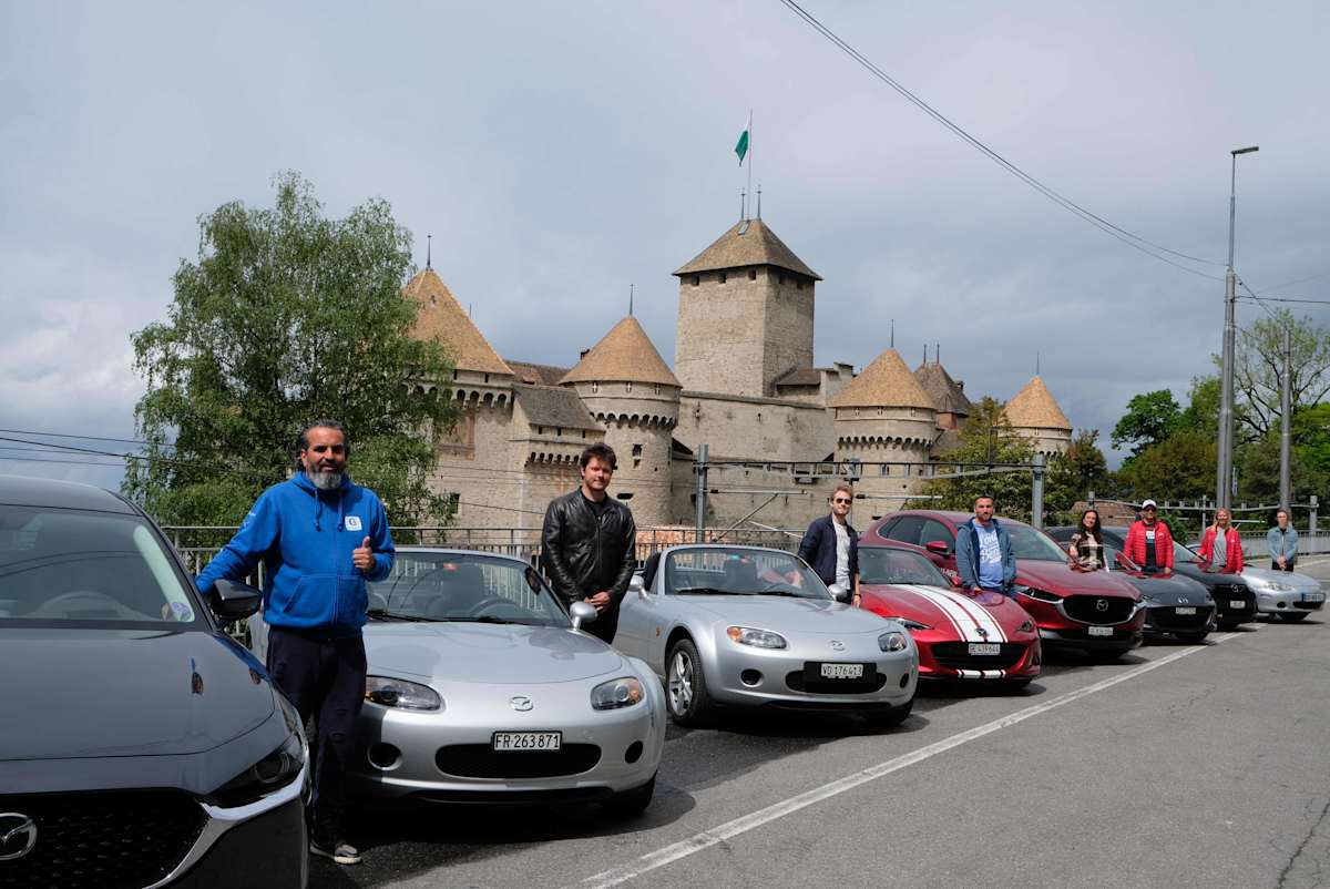 Mobilisation der Mazda Helpers