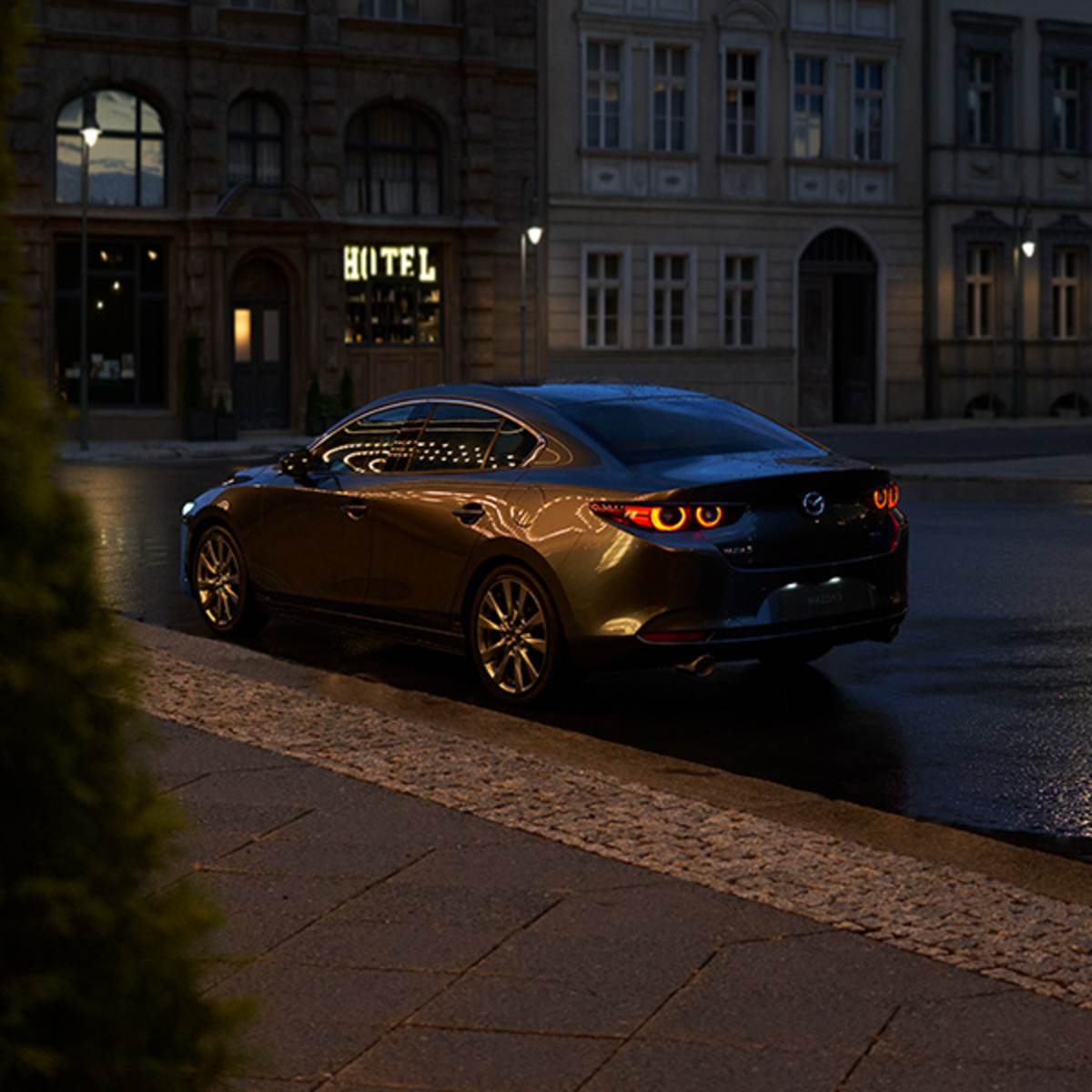 The 2022 Mazda3 Saloon