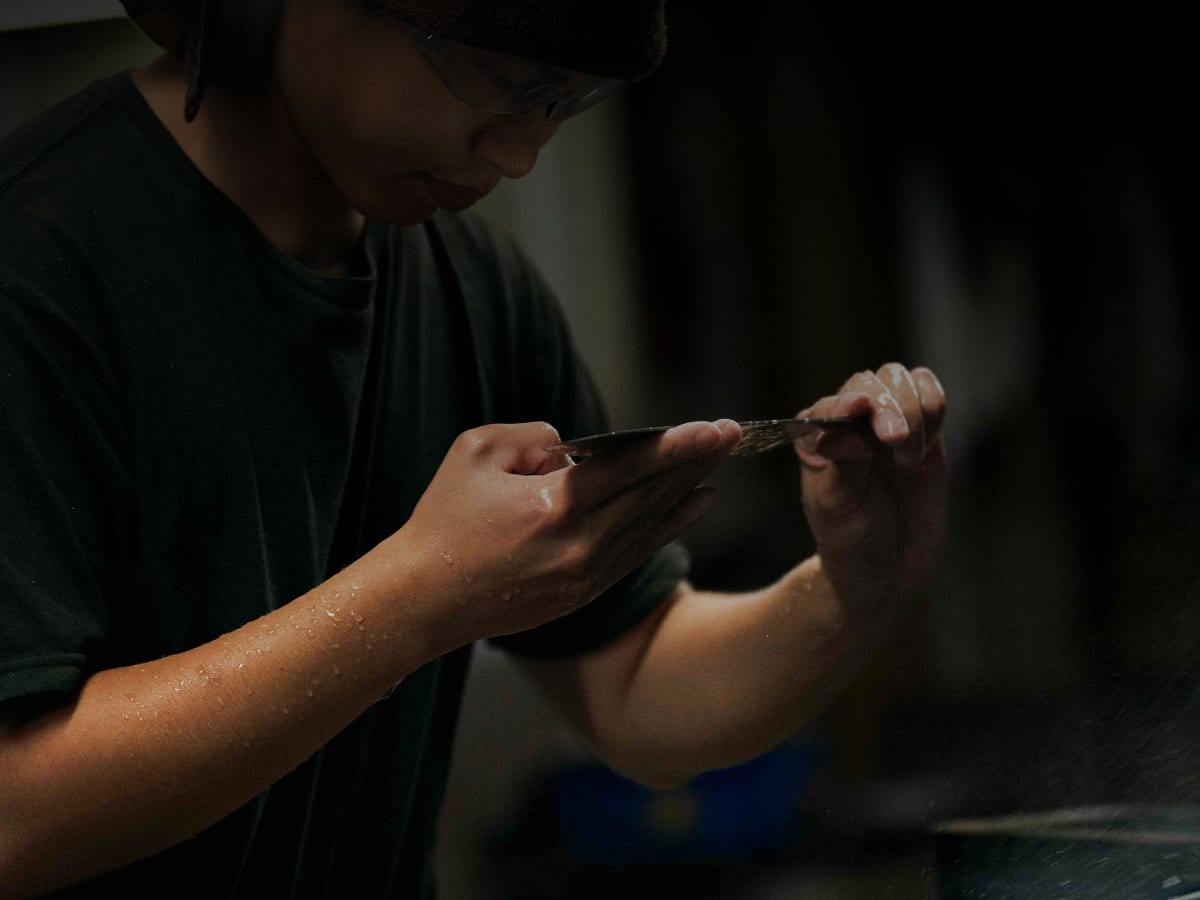 Japanese knifemaking takefu