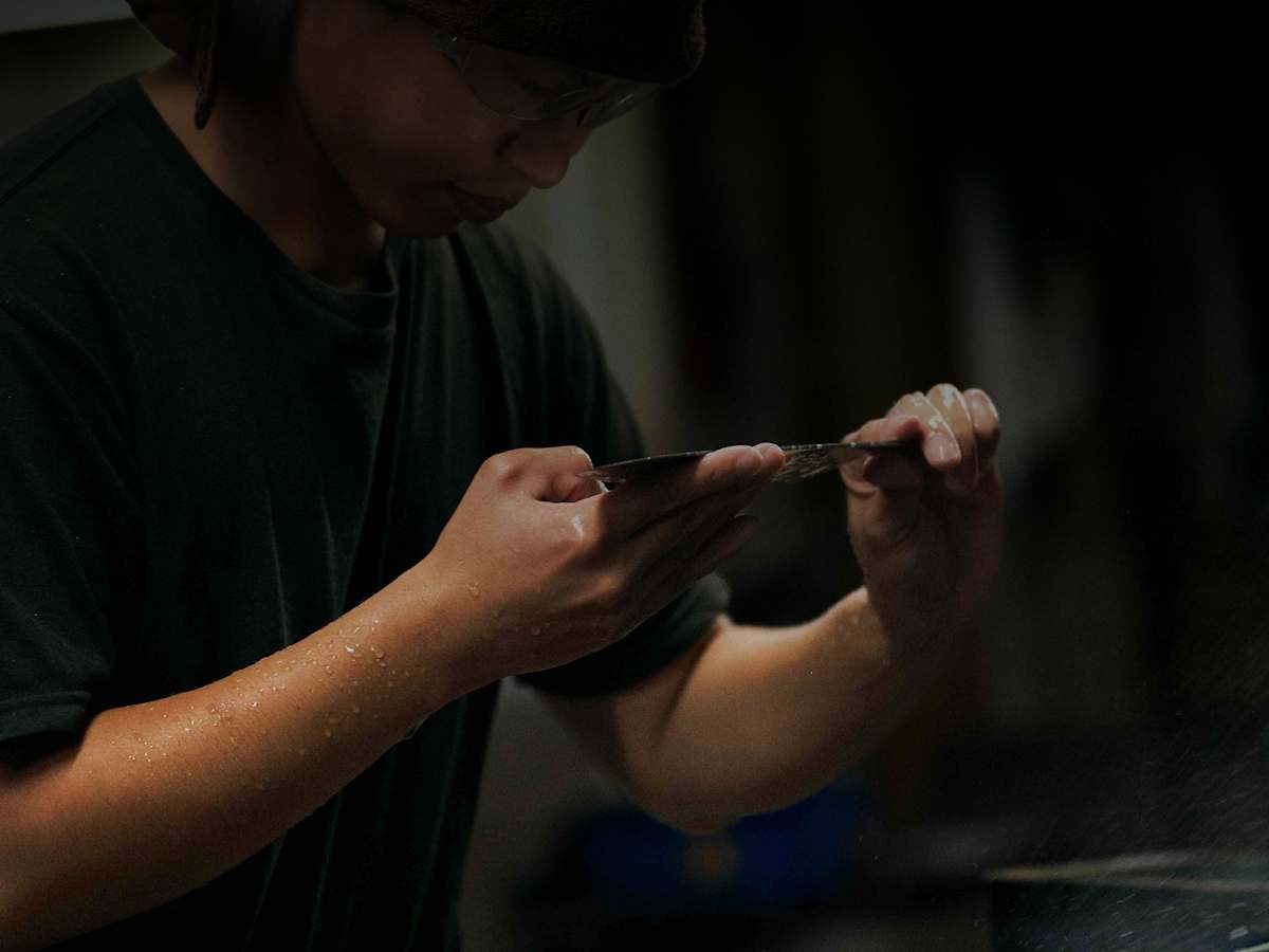 Japanese knifemaking takefu