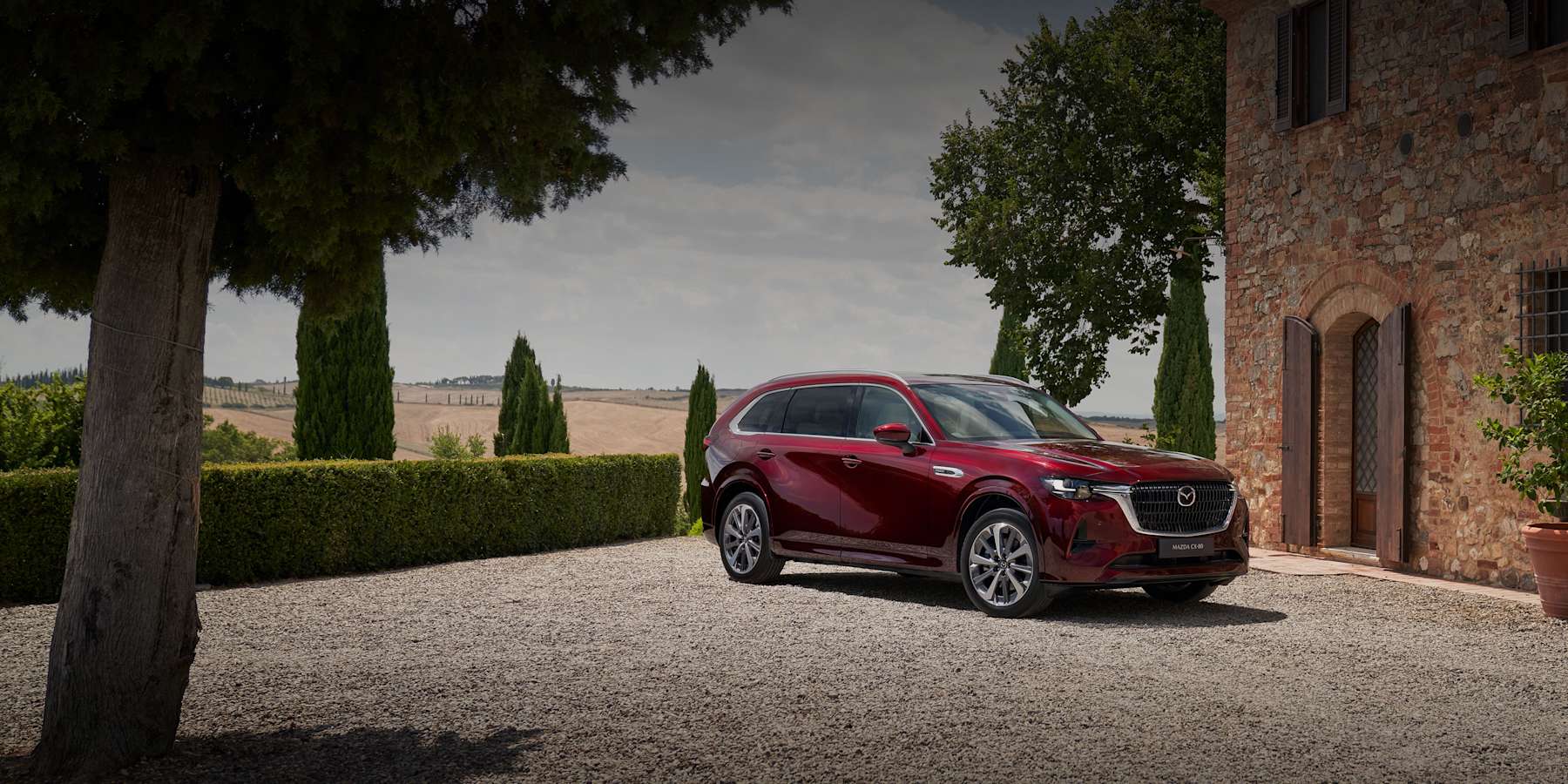 The all-new Mazda CX-80 SUV