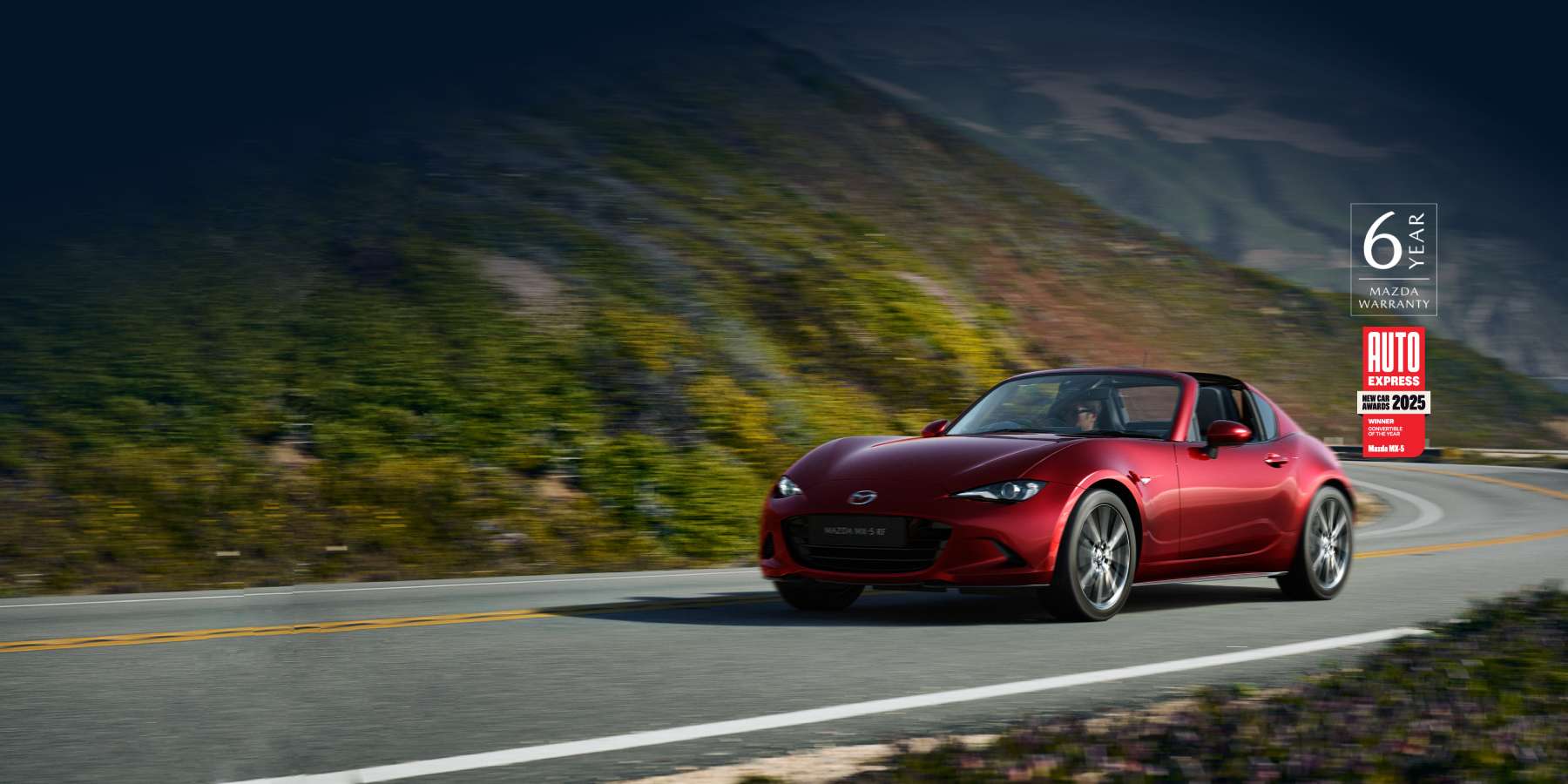 Mazda MX-5 RF | Convertible Hardtop Roadster | Mazda UK