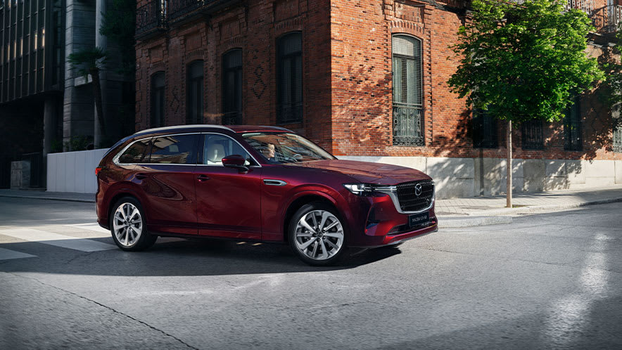 De volledig nieuwe Mazda CX-80 SUV