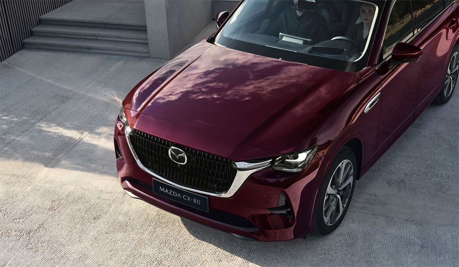 Helt nya Mazda CX-80 SUV