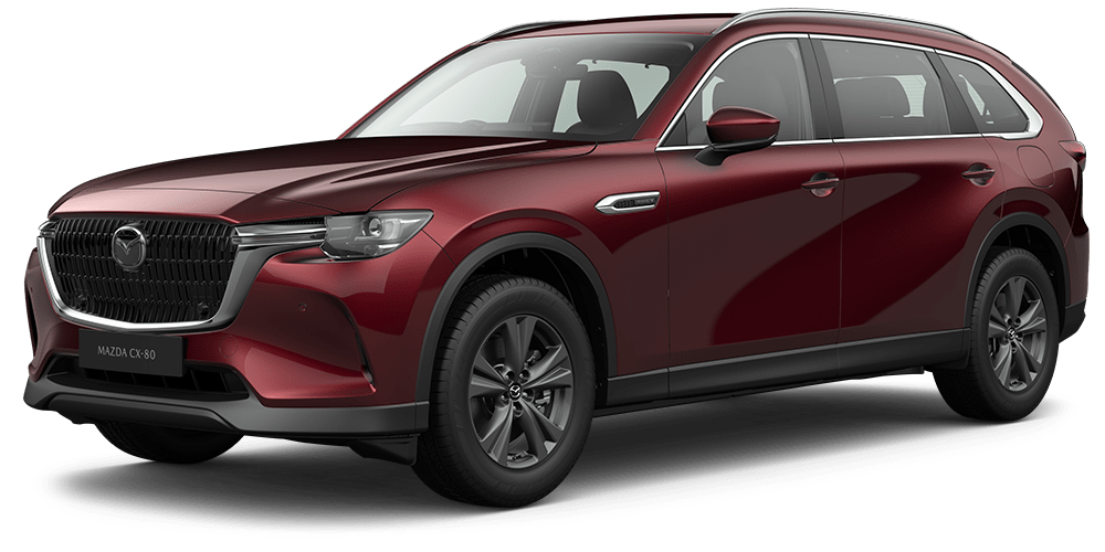 The Mazda CX-80 SUV