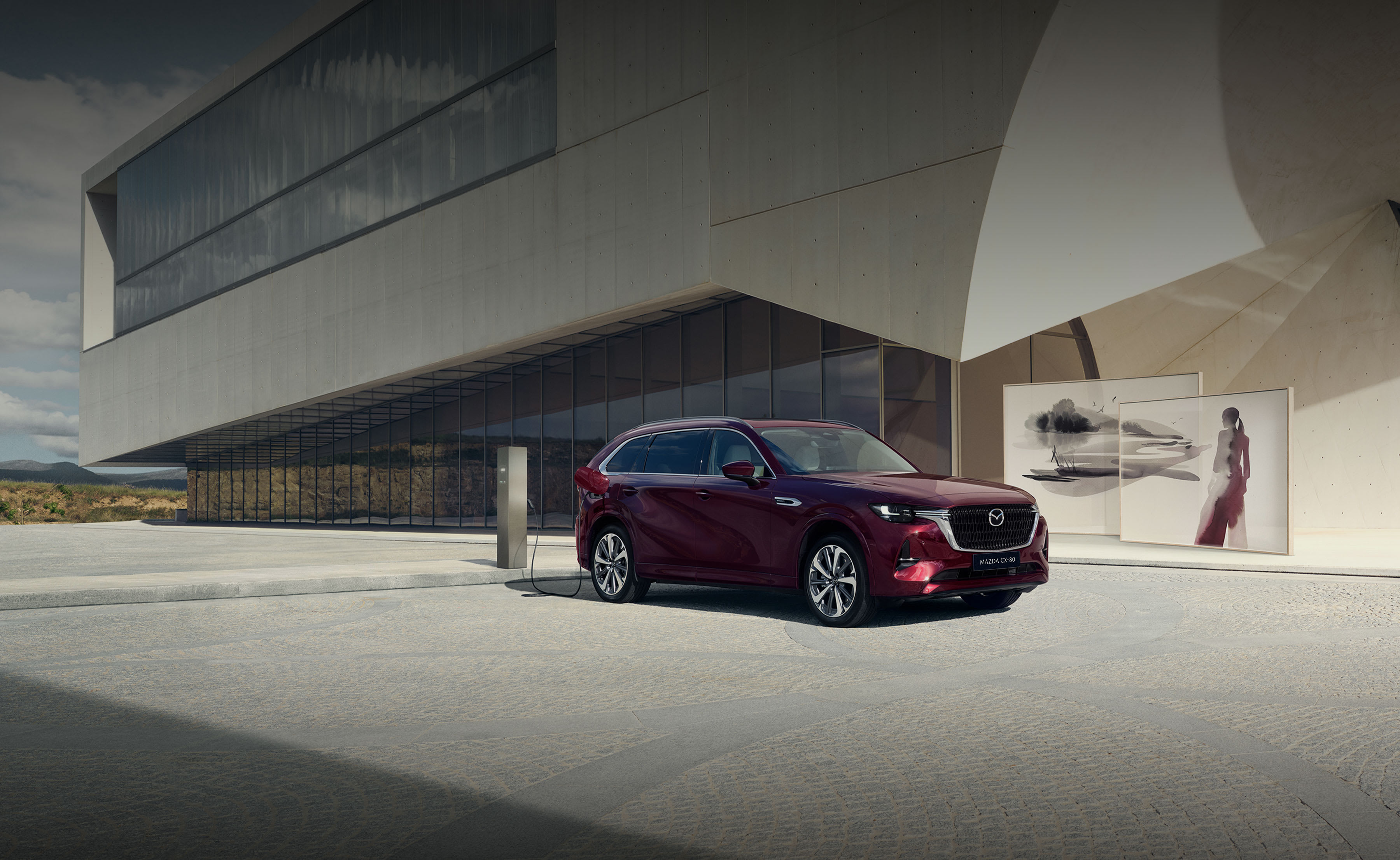 The all-new Mazda CX-80 SUV