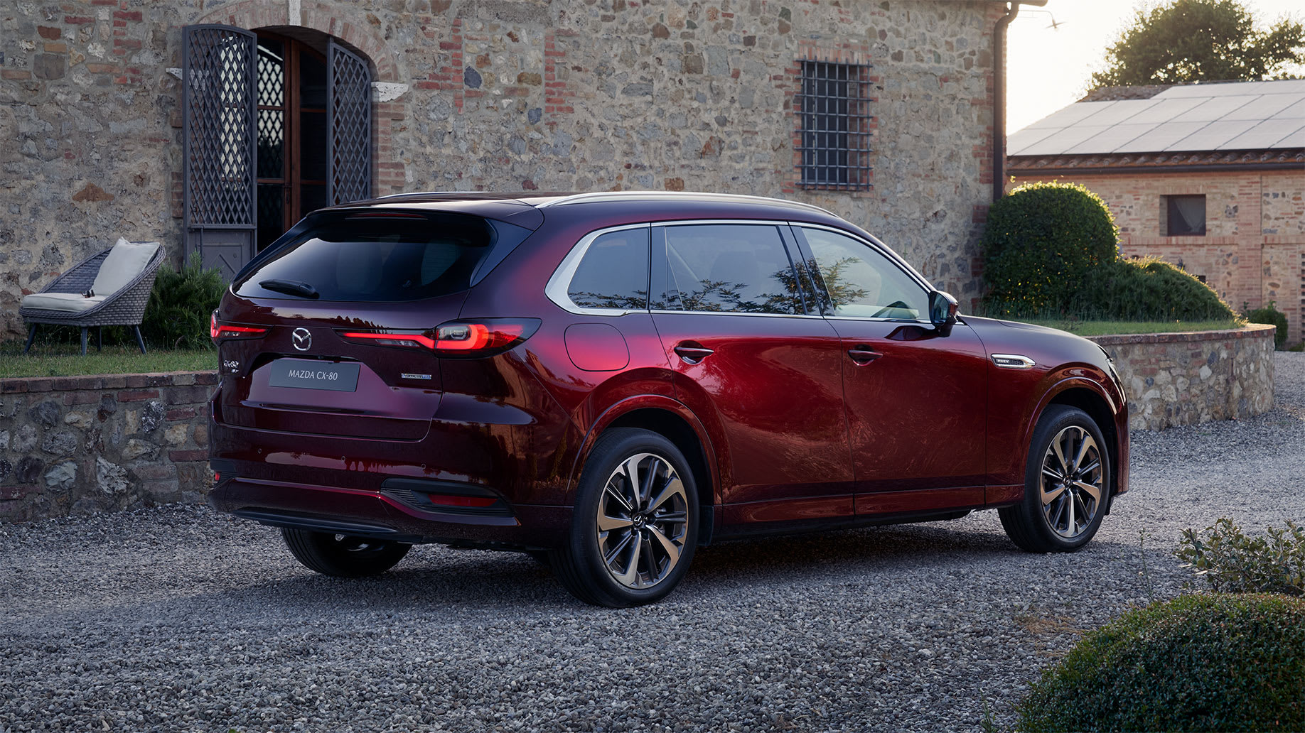 The all-new Mazda CX-80 SUV